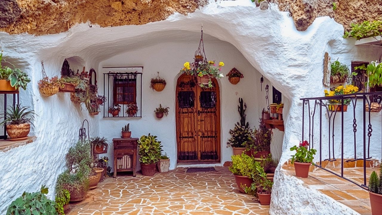 Exploring the Cave Houses of GALERA, Spain 🏠🌄 | Walking Tour 4K - YouTube
