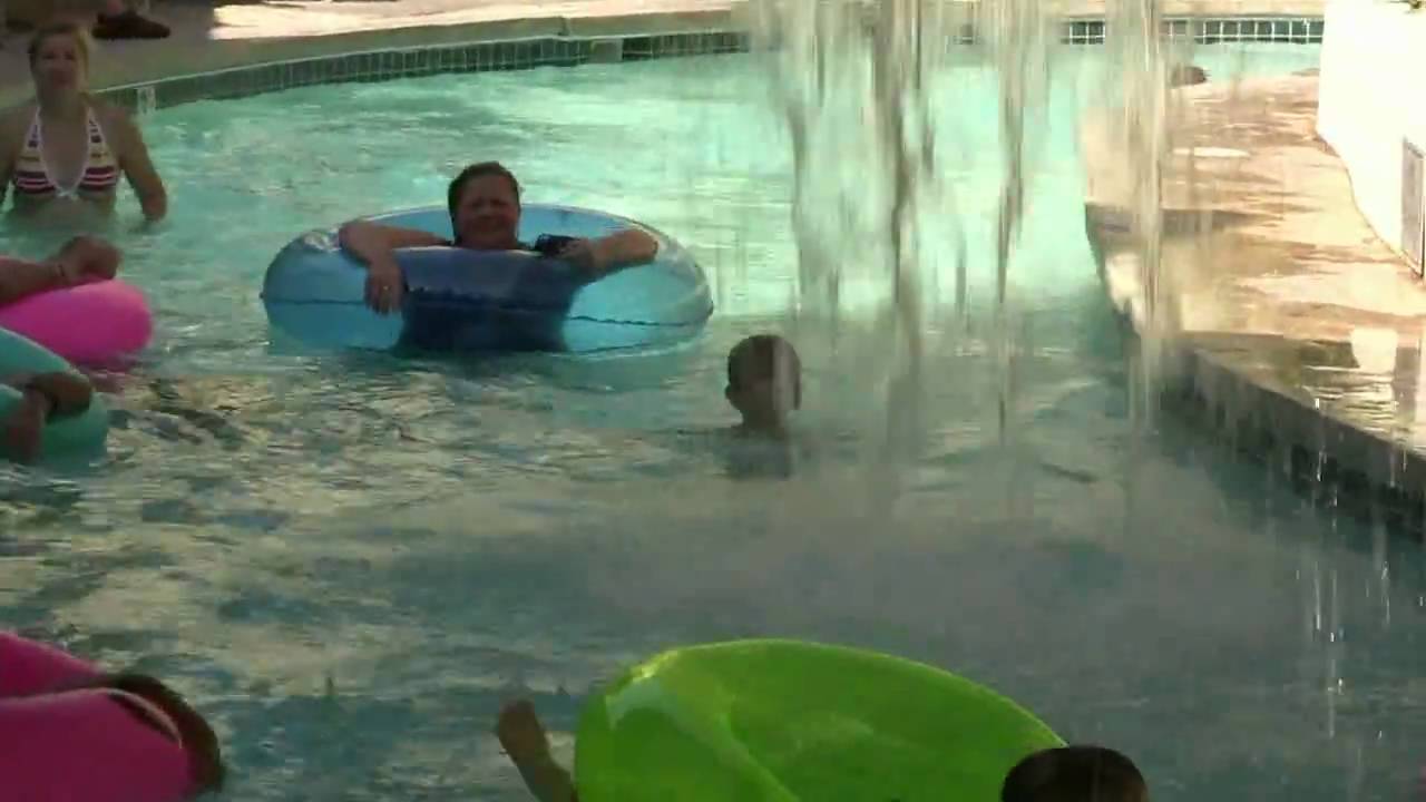 Mandalay Bay Wave Pool Area - YouTube