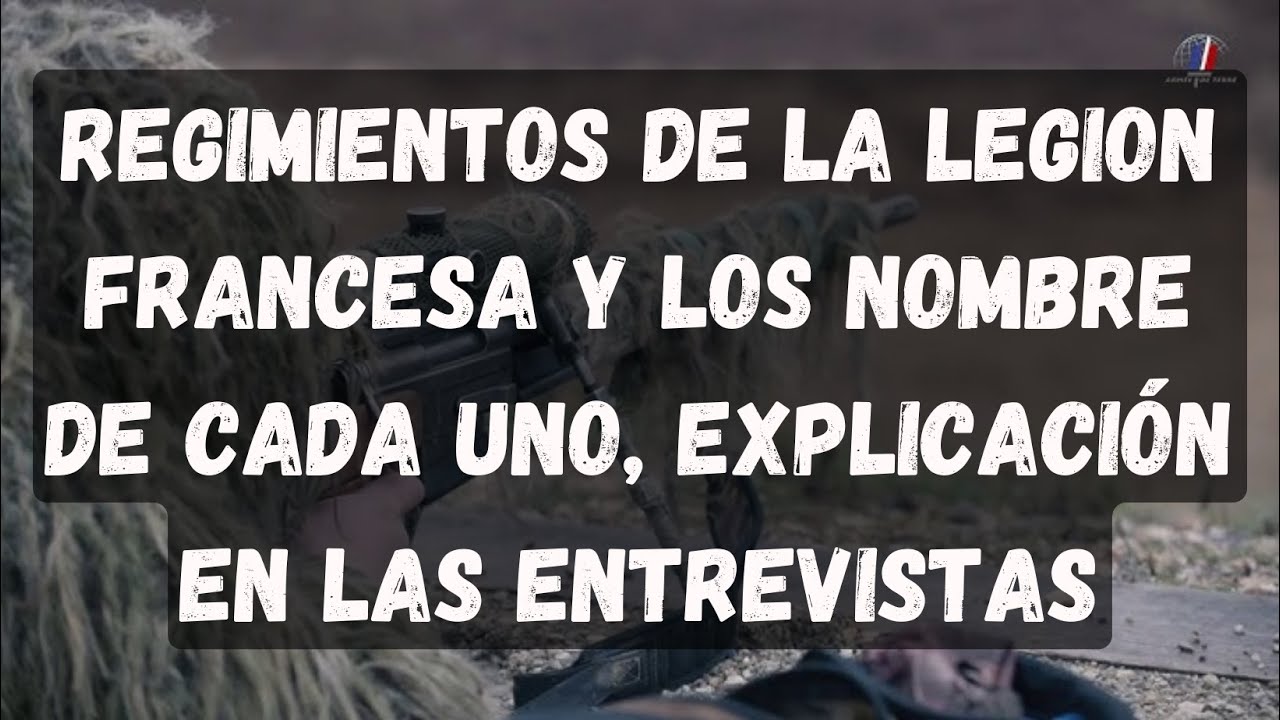 Regimientos de la Legion Francesa y los nombre de cada uno ...