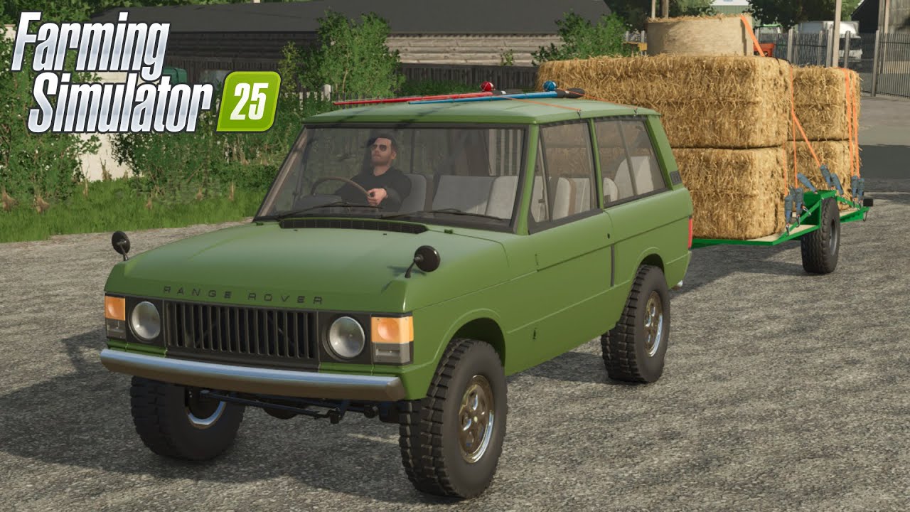 FS25 - 1970 Range Rover 1970 with TRAILER HOOK - NEW CAR MOD for ...