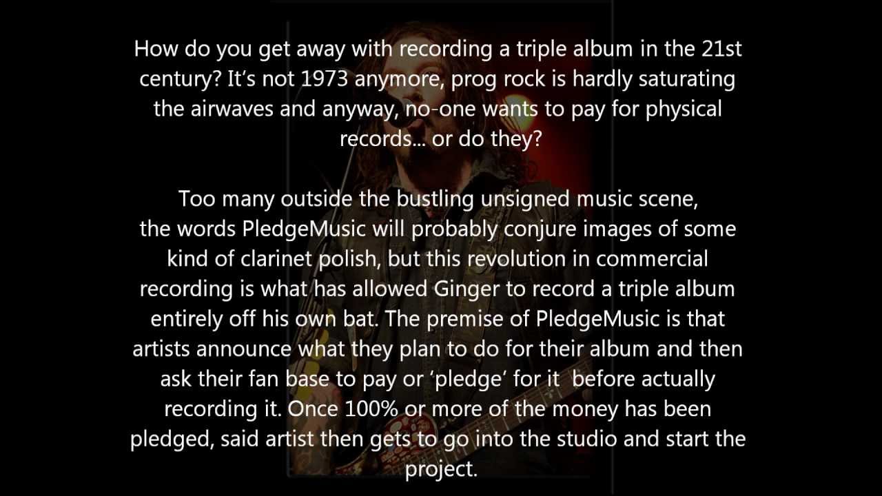 Ginger Wildheart ~ It's only Natural - You are the one. Pledge Track ...