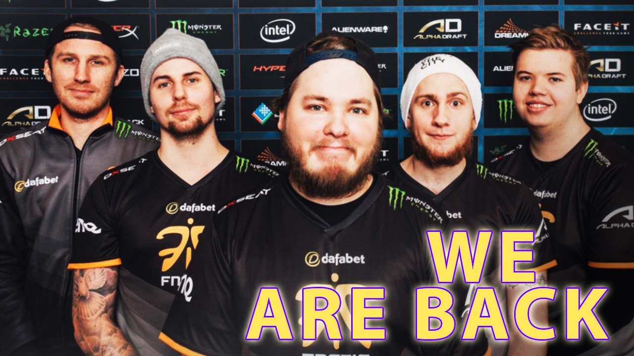 Fnatic 2017 • WE ARE BACK • WE READY (First matches with new-old Squad ...