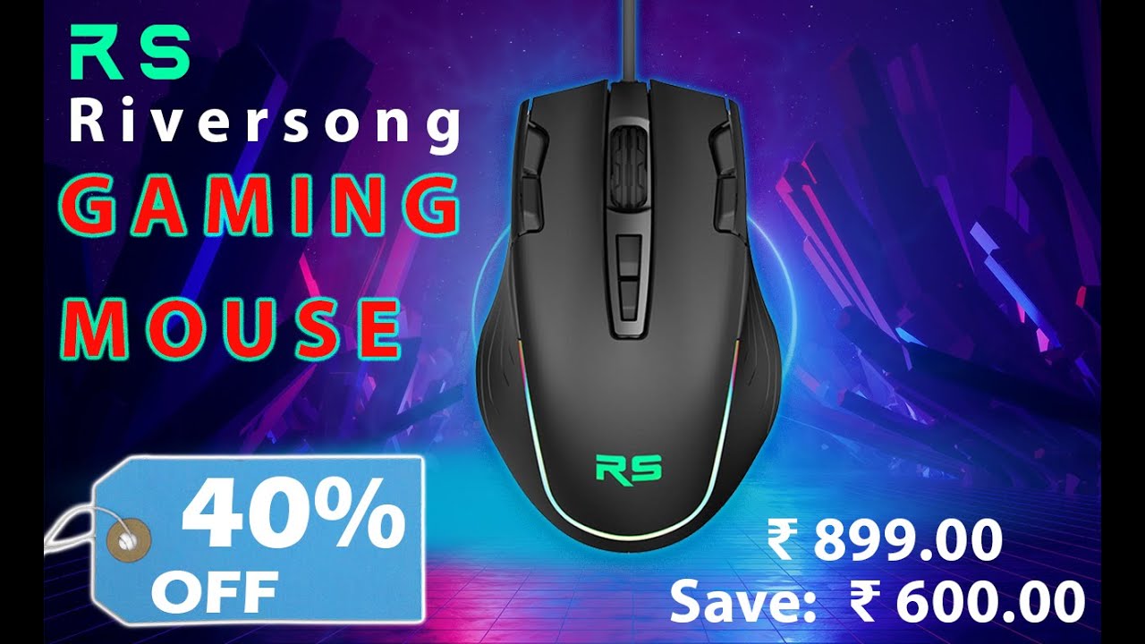 RS Riversong | Gaming Mouse | Best Mouse | Gaming Mouse Unboxing - YouTube
