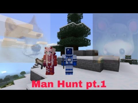 minecraft man hunt part 1 not good at this - YouTube