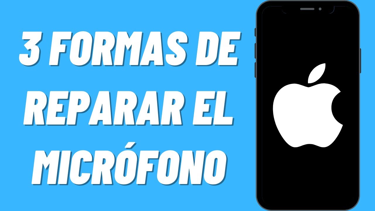 3 Formas de Reparar el Micrófono de Tu iPhone - YouTube