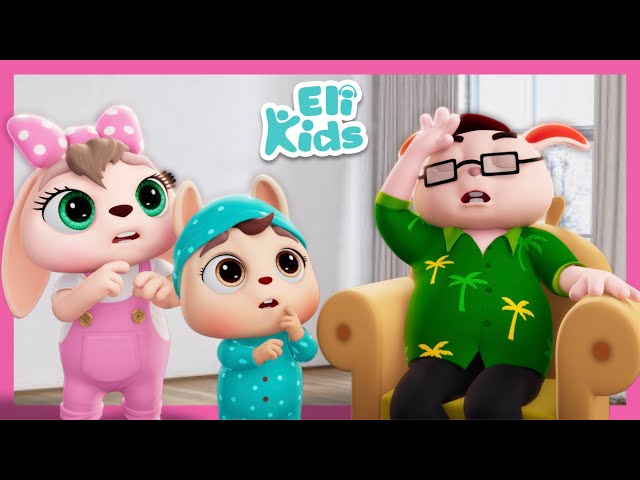 Why Dad Is Tired? Educational Kids Song | Eli Kids - Videos For Kids