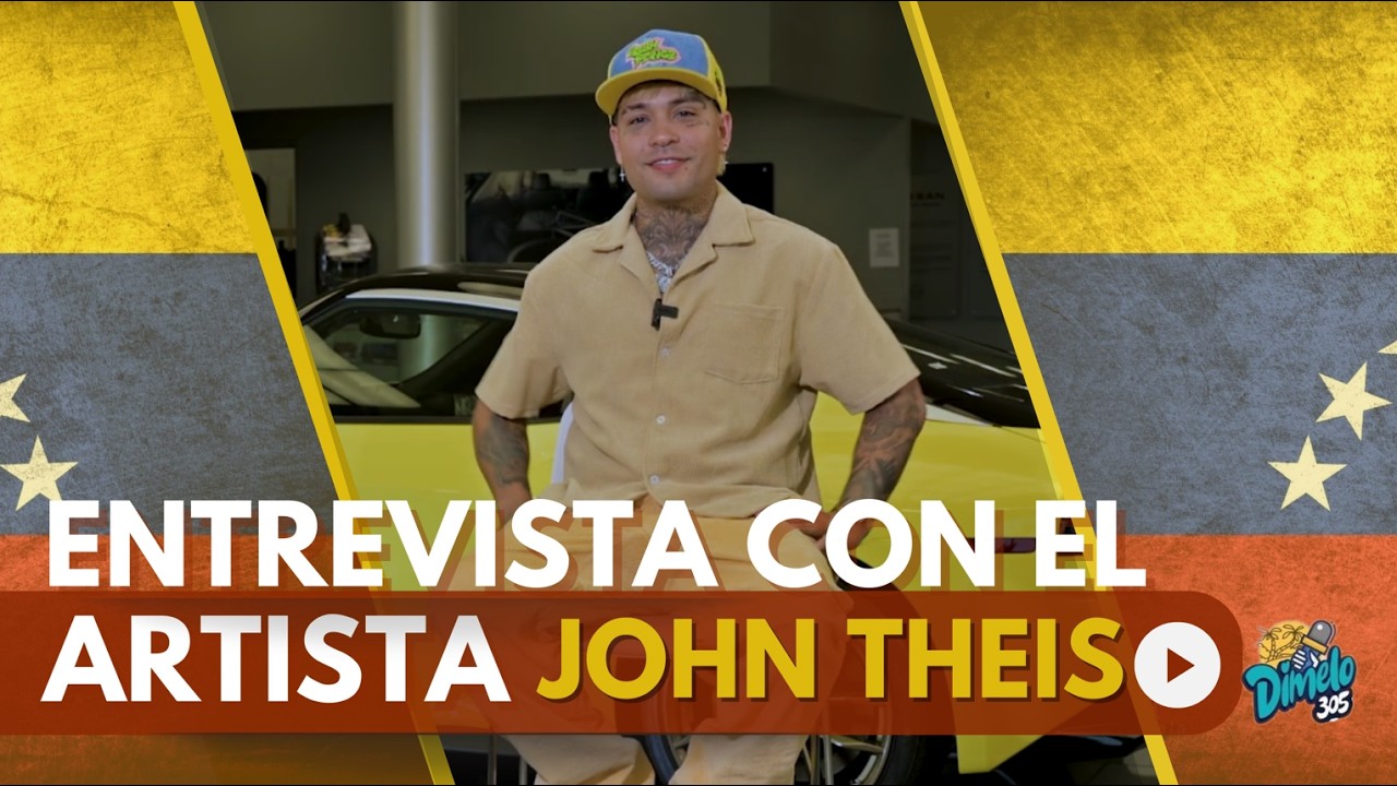 Entrevistando a la superestrella de Venezuela John Theis - YouTube