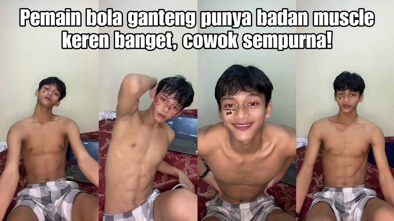 Pemain bola ganteng punya badan muscle keren banget, cowok sempurna ...
