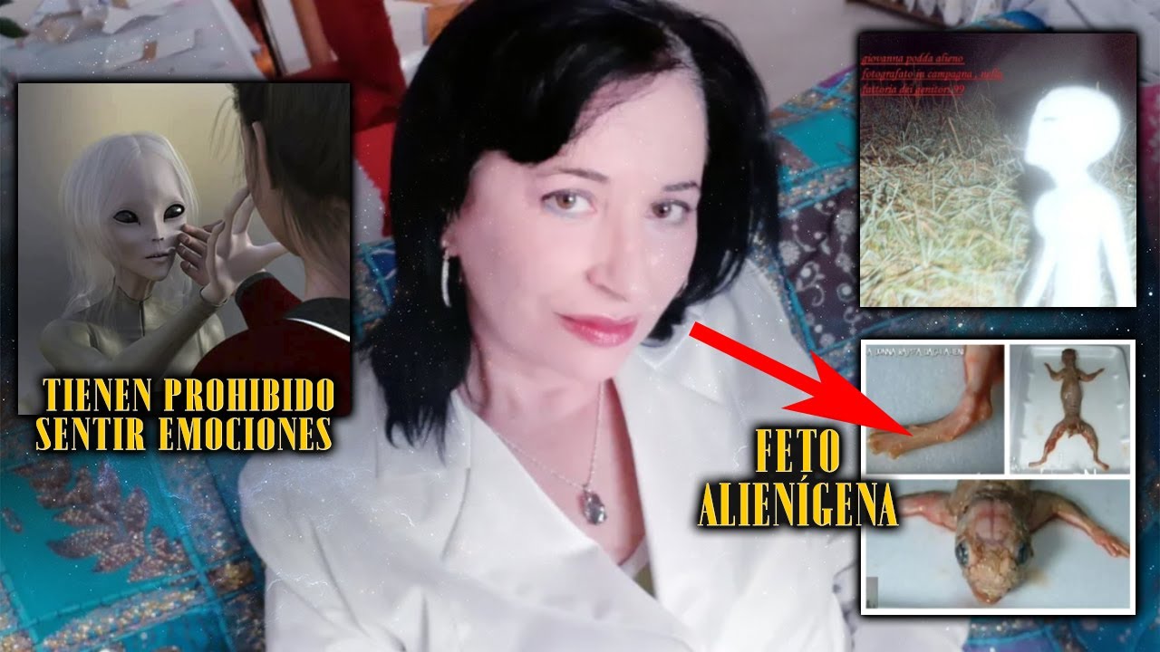 Muestra evidencias de haber sido Abducida y Procreado con Et´s Grises ...