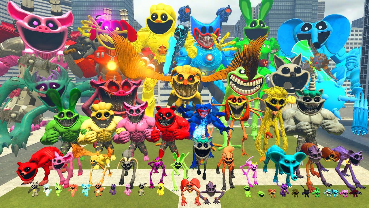 NEW MECHA CATNAP TITAN, CHICKEN TITAN, RABBIT TITAN POPPY PLAYTIME ...