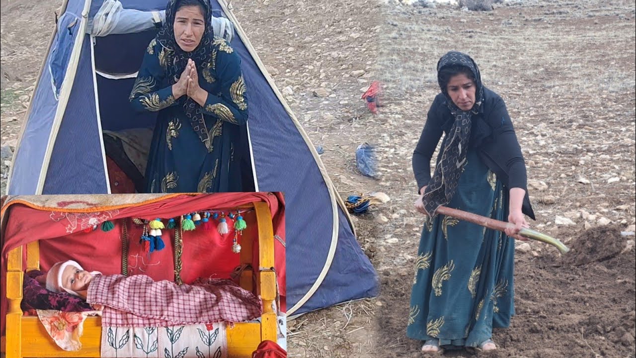 Tents and shelters: Turan, construction of shelter begins - YouTube