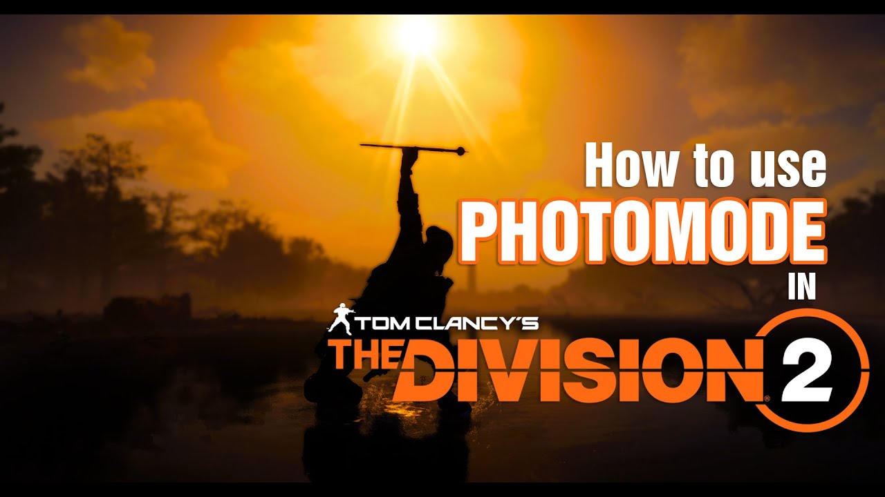 How to use photomode in The Division 2 - YouTube