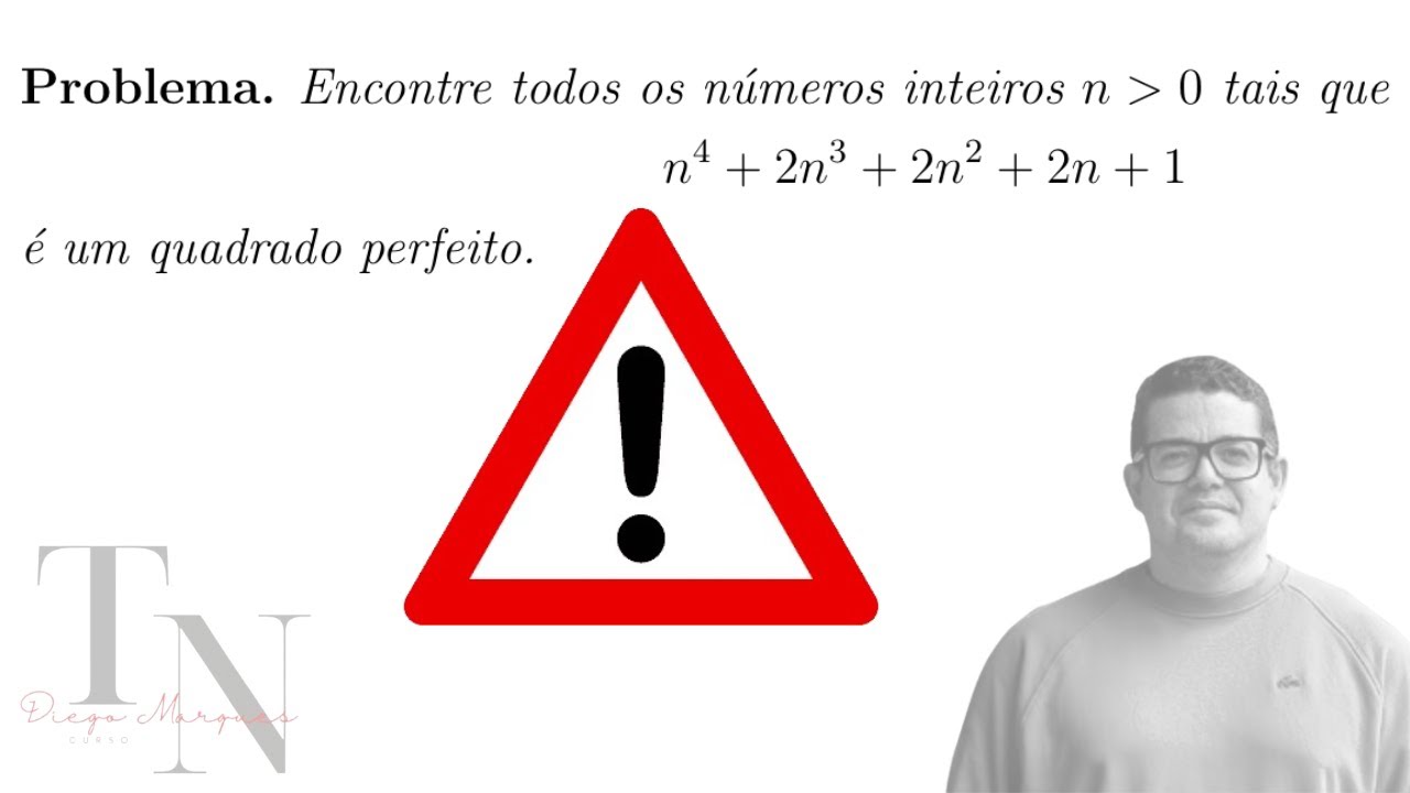 🔴 CURSO DE TEORIA DOS NÚMEROS: QUADRADOS PERFEITOS E O P.B.O | DESAFIO ...