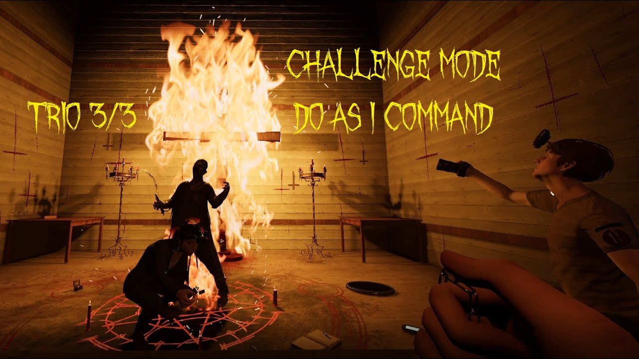 Challenge Mode Do as I command 2- German - Trio - Sunny Meadows - Phasmophobia - YouTube