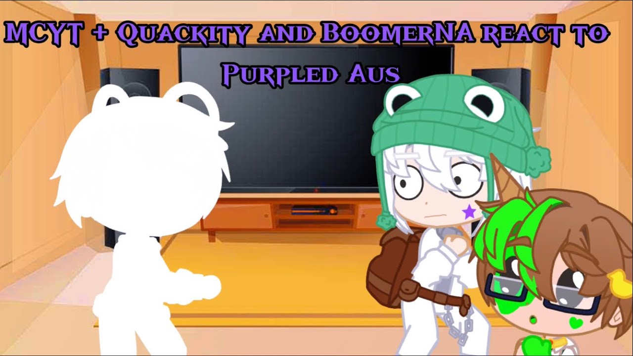 MCYT + Quackity and BoomerNA React to Purpled Aus! || GC || DSMP - YouTube