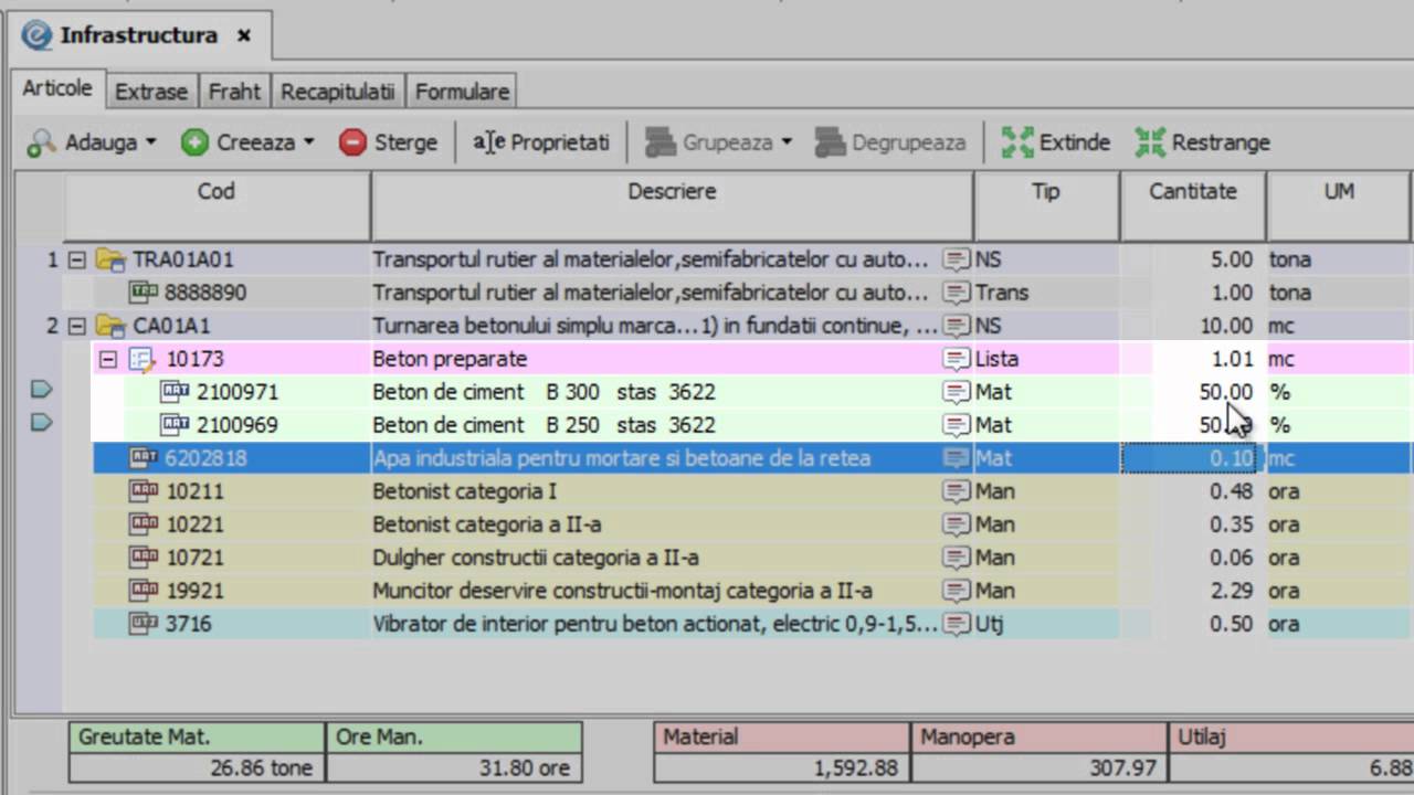 eDevize - Tutorial 3.2 - Reteta unei norme - YouTube