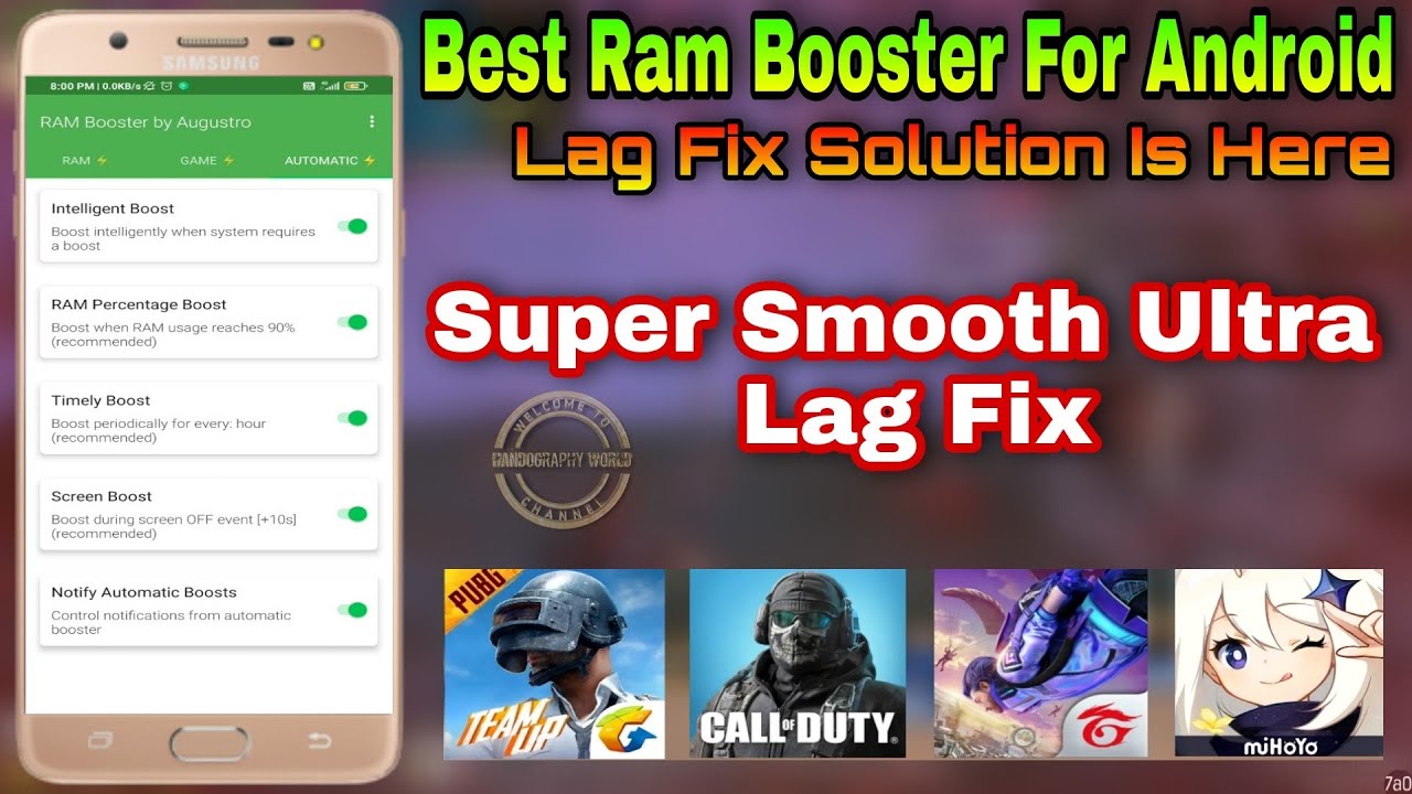 Best Game booster for Android | Ram Booster | Game Booster For All ...