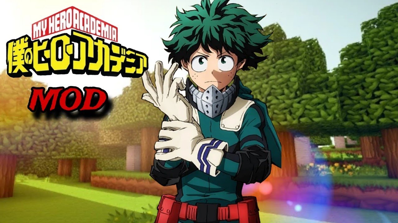 BEST MY HERO ACADEMIA MOD FOR MINECRAFT BEDROCK EDITION! EASY DOWNLOAD ...