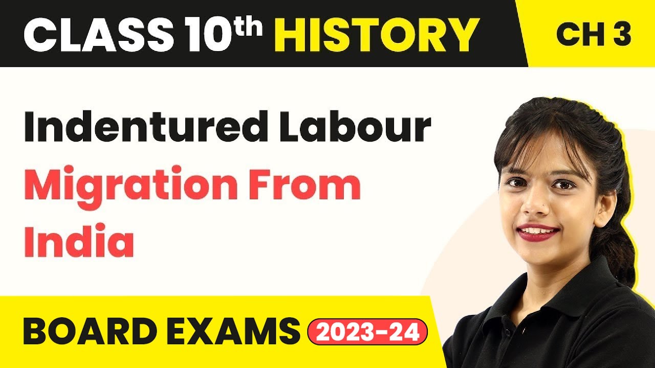 Indentured Labour Migration From India | Class 10 History Chapter 3 ...