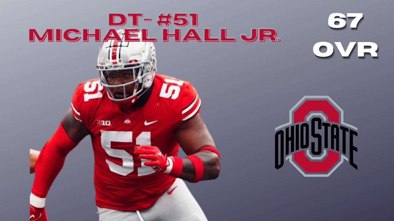 DT Michael Hall Jr. Madden 24 Creation - YouTube