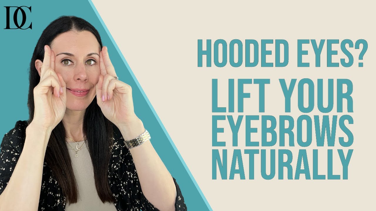Hooded Eyes? 3 Facial Exercises To Lift Your Eyebrows Naturally - YouTube