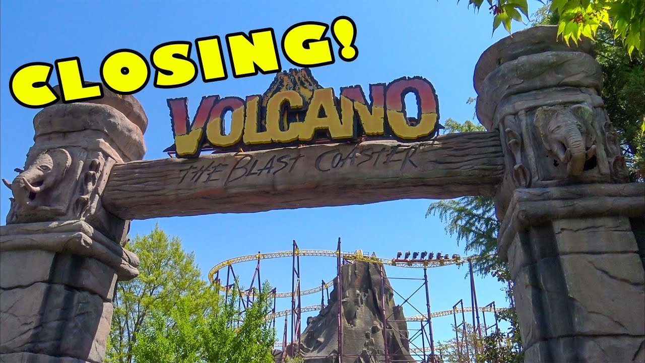 Volcano: The Blast Coaster - Will You Miss It? Kings Dominion Roller ...
