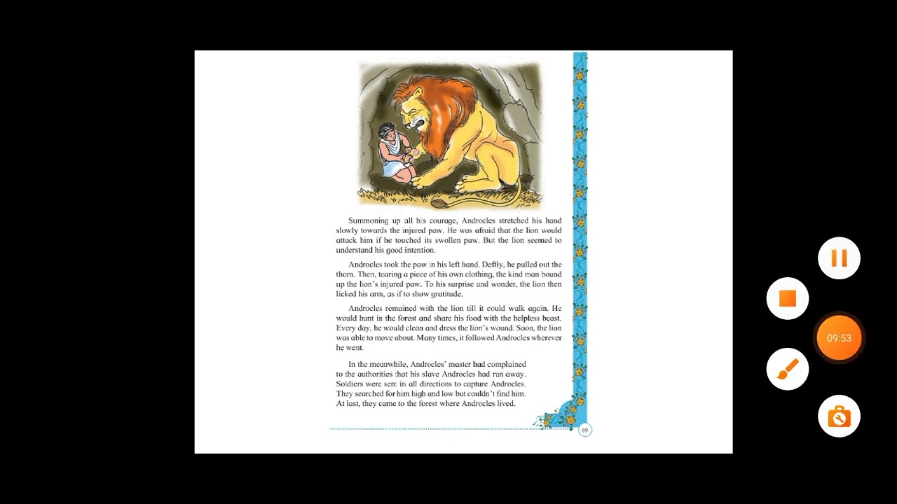 Std 4,English Balbharati, 29.Androcles and the Lion. - YouTube