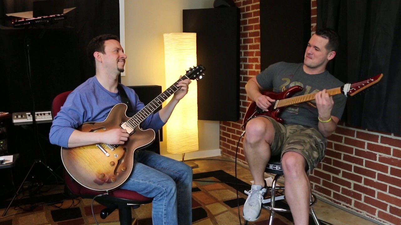 Matt Sickels and Daniel Seriff Jazz Blues - YouTube