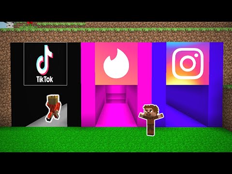 YANLIŞ KORKUNÇ TÜNELİ SEÇERSEN ÖLÜRSÜN! 😱 - Minecraft