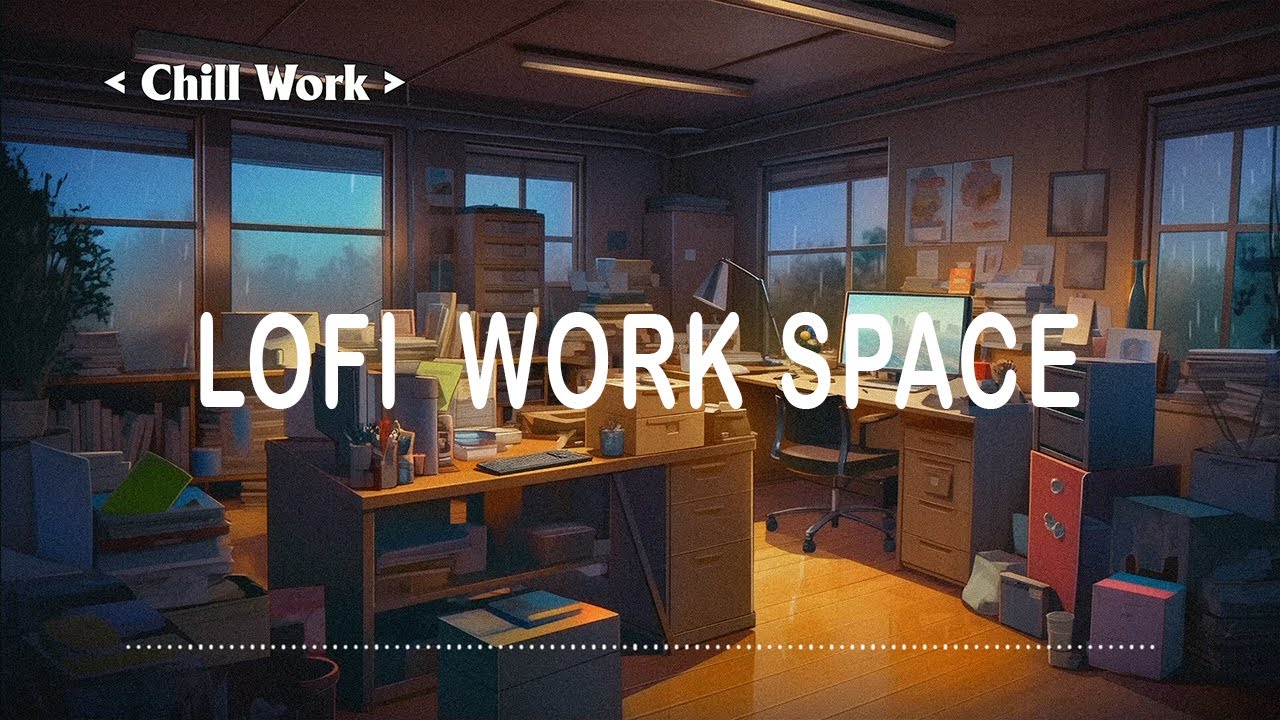 Relaxed Workspace Village 📁 Lofi Beats for Deep Focus and Study [chill lo-fi hip hop] - YouTube