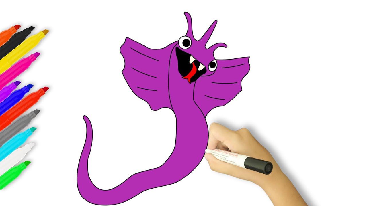 How to Draw Silent Steve | Garten of Banban 3 - YouTube