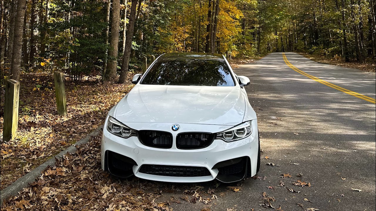 F82 BMW M4 back roads with traction off - POV (Part 2) - YouTube