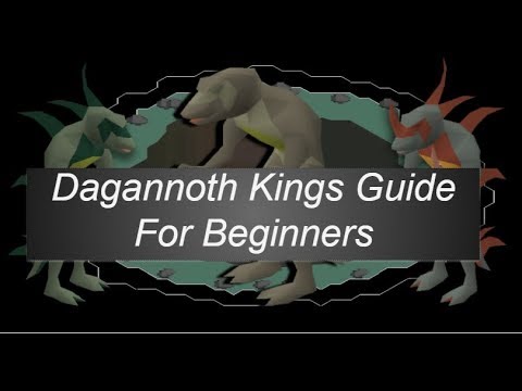 Dagannoth Kings Guide for Beginners (Solo Rex & Tribrid DKs) - YouTube