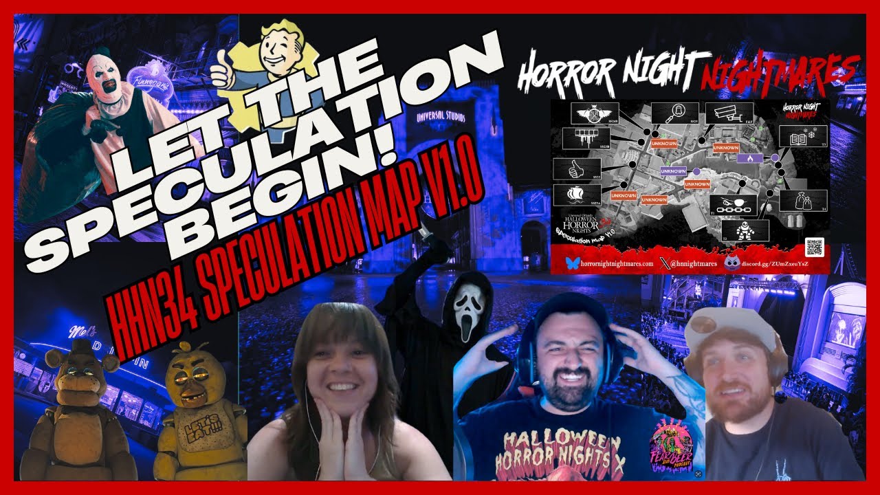 Let The Speculation Begin! HHN34 Speculation Map v1.0 - YouTube