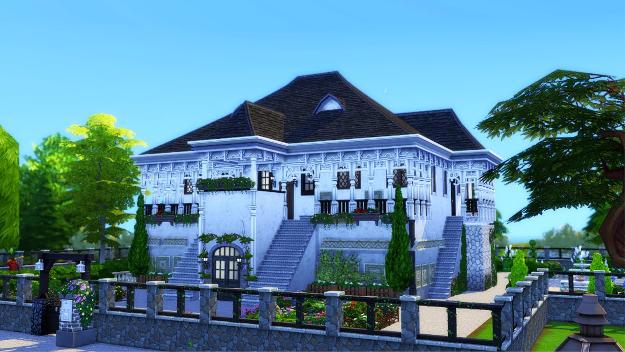 Romanian Boyar's House - SIMS 4 Speed Build - YouTube