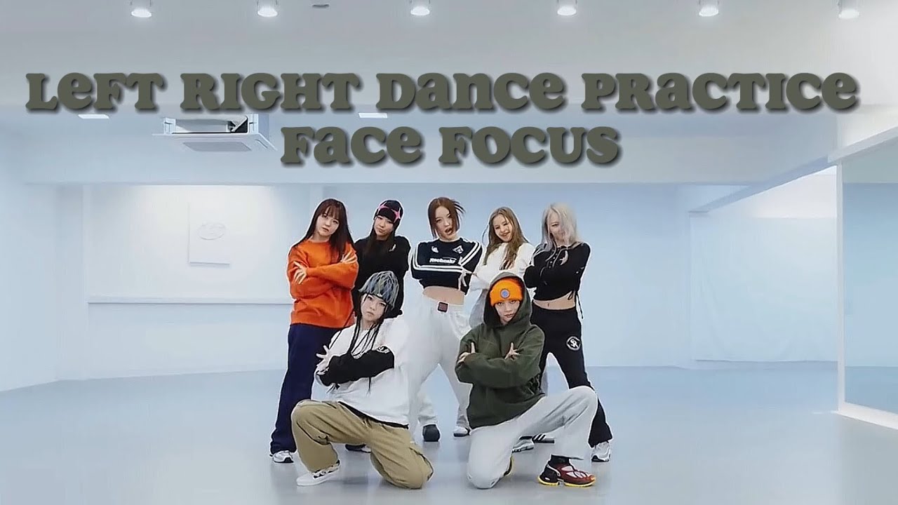 XG Left Right dance practice: face focus - YouTube