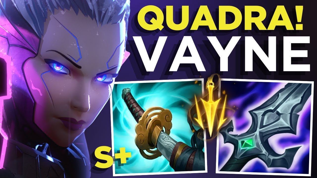 INSANE VAYNE QUADRA KILL * HER SCALING IS ABSOLUTELY BROKEN!*🔥 - S16 Wild Rift Gameplay - YouTube
