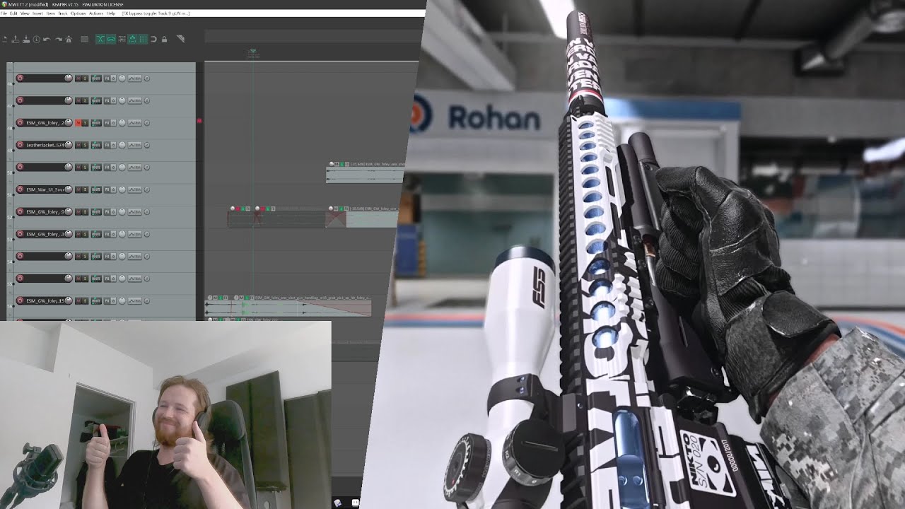 Call Of Duty Reload & Inspection | Sound Redesign Breakdown - YouTube