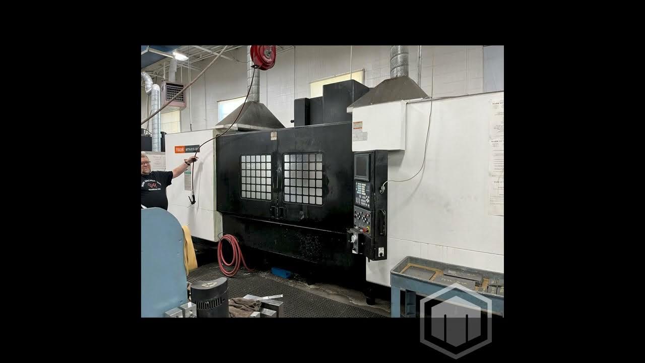 Mazak MTV 815/80 Used CNC Vertical Machining Center For Sale - 1998 - YouTube
