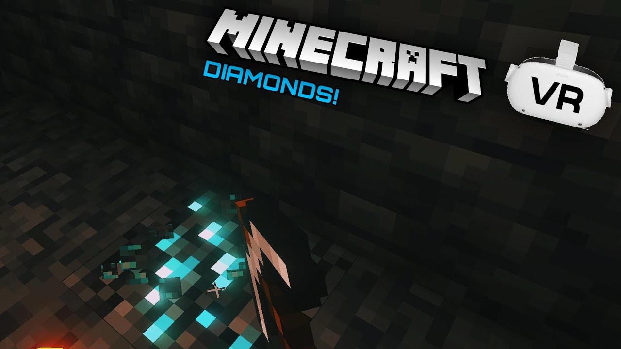 Minecraft VR PART 2: DIAMONDS! - YouTube