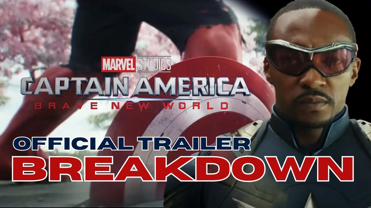Captain America Brave New World: Official Trailer Breakdown - YouTube