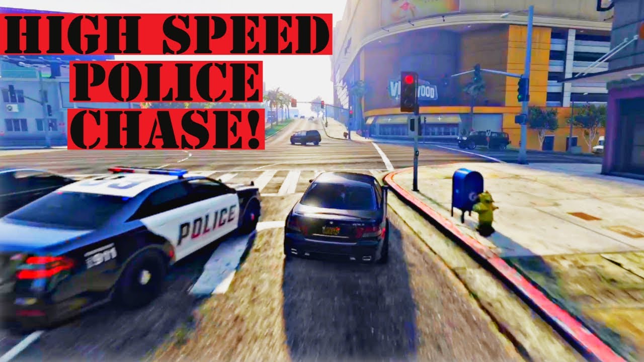 Realism GTA Police Chases | 60 FPS PS5 Gameplay - YouTube