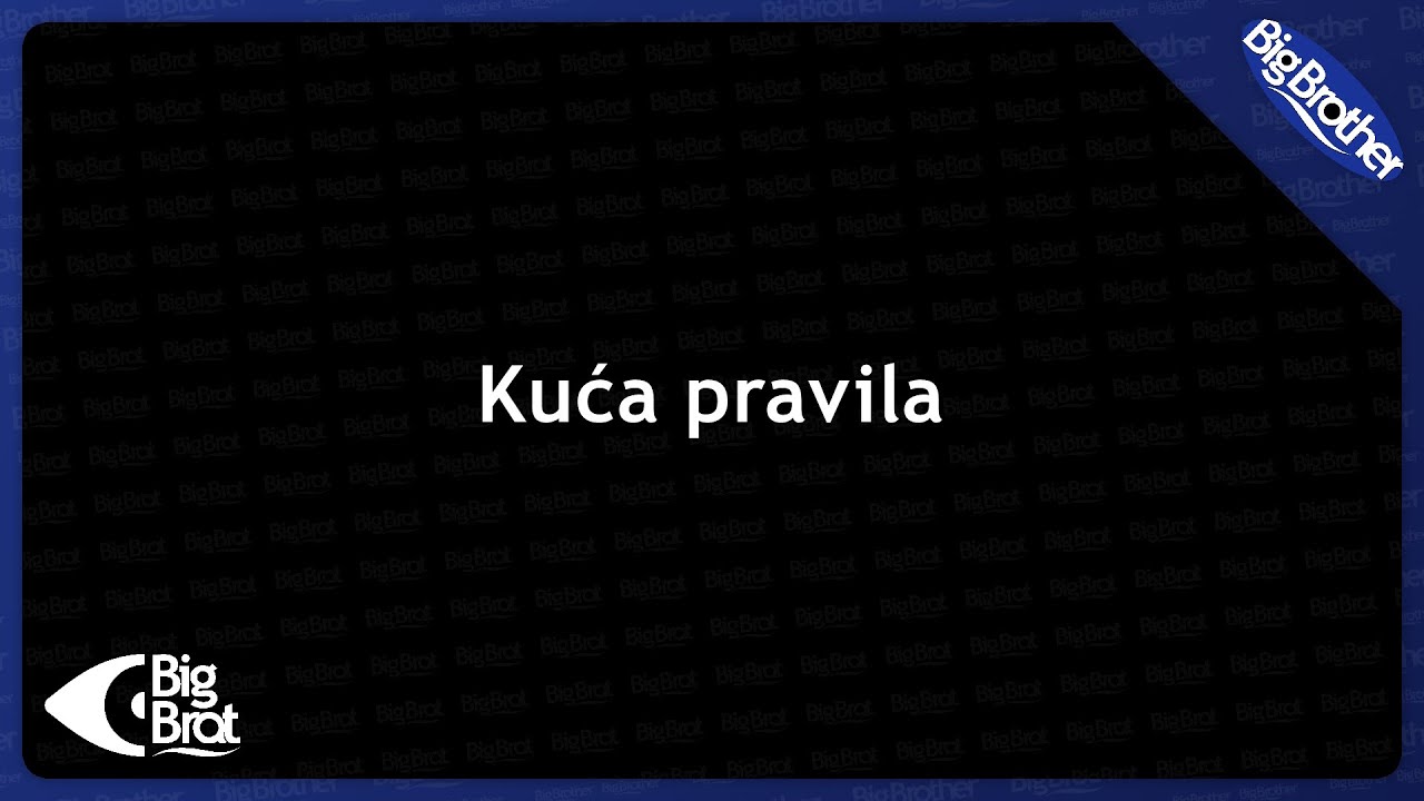 Kuća pravila za 12 stanara [2004-09-18] BB 1 - YouTube