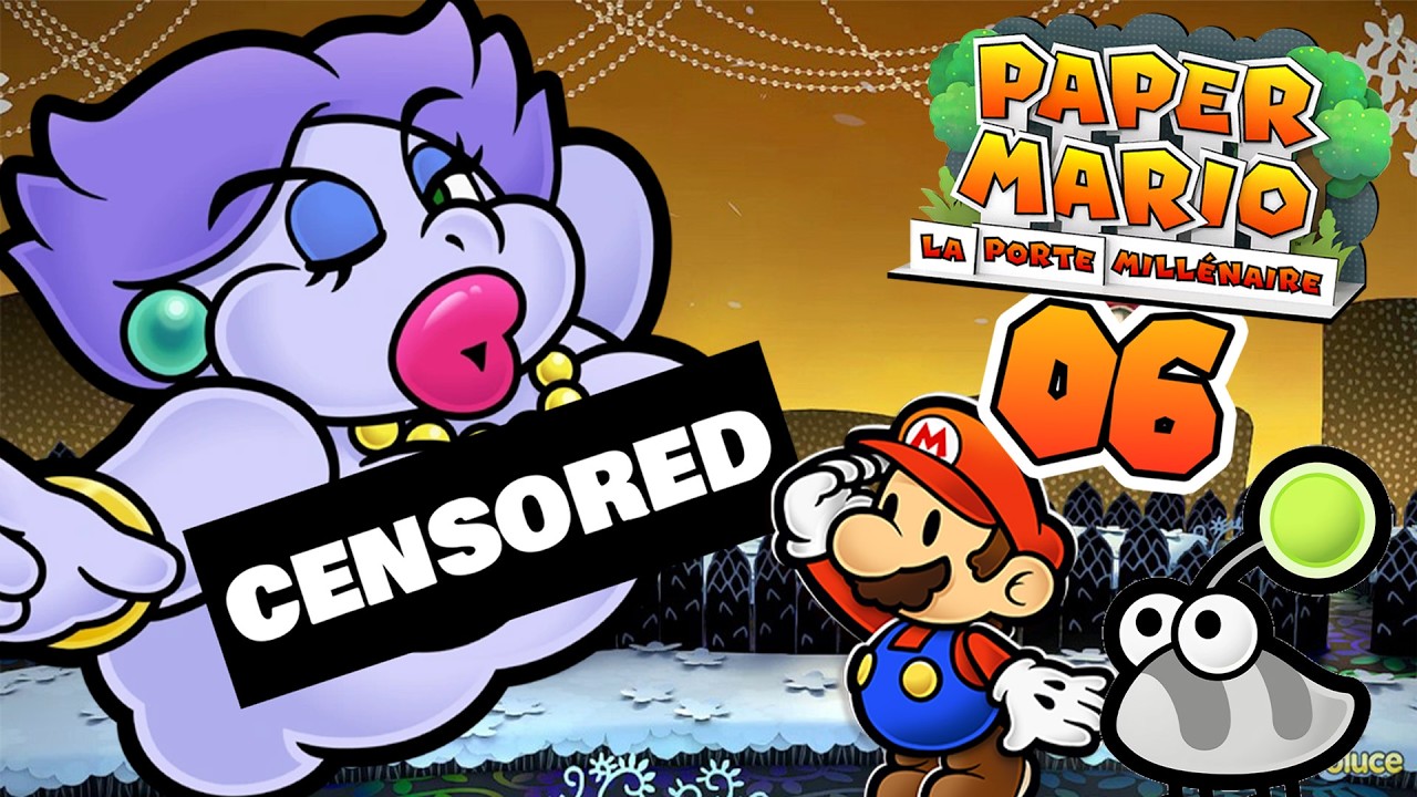 Cumulia à envie de son collier - Paper Mario : La Porte Millénaire ...