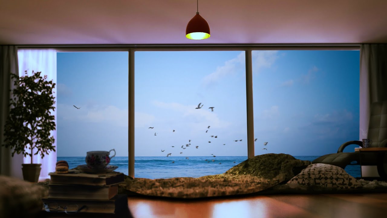 Relaxing and Calming Sounds of Nature with Soft Jazz Music in ...