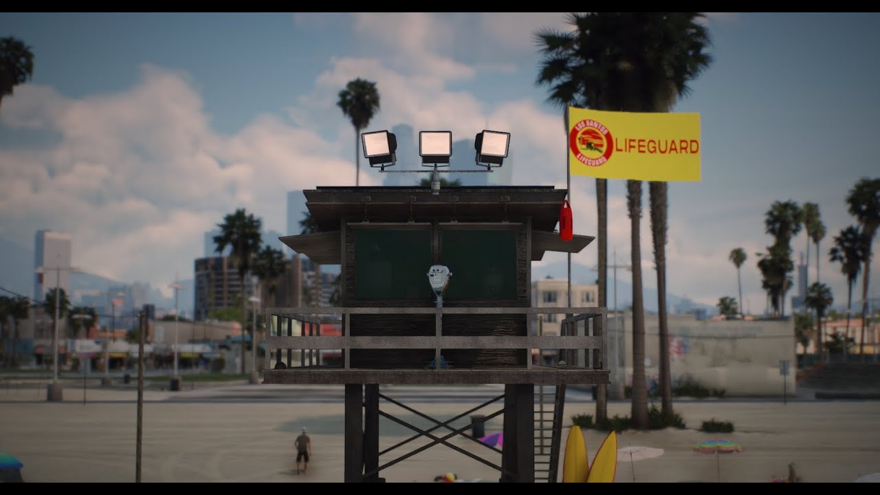 Lifeguard Towers Trailer [FiveM MLO - GTA V Interior] - YouTube