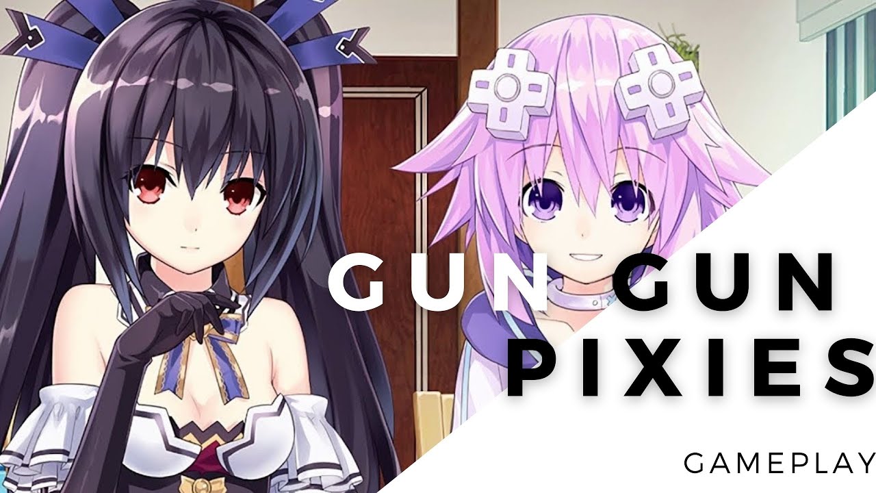 Gun Gun Pixies - Neptune and Noire Gameplay (Hyperdimension Neptunia ...