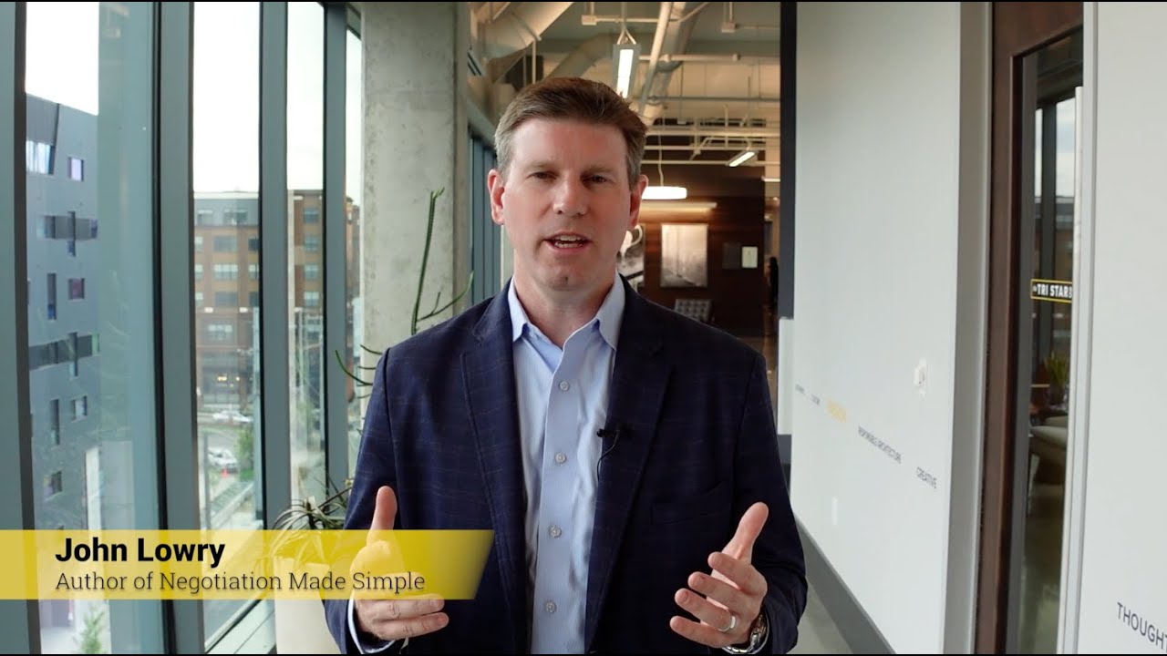 Negotiation Made Simple by John Lowry - YouTube