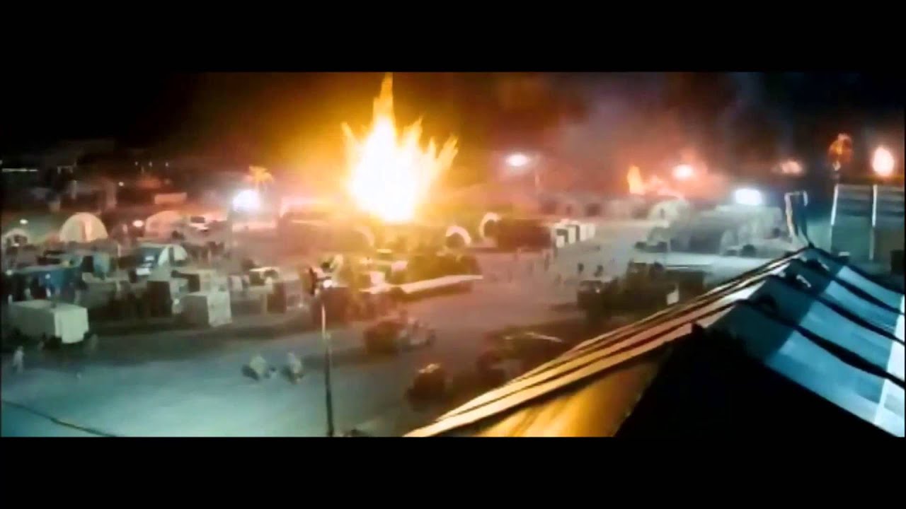 Transformers 1 Movie - Base Attack - YouTube