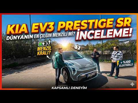 KIA EV3 PRESTIGE SR İNCELEME | ALINACAK EN İYİ ELEKTRİKLİ SUV MU ?